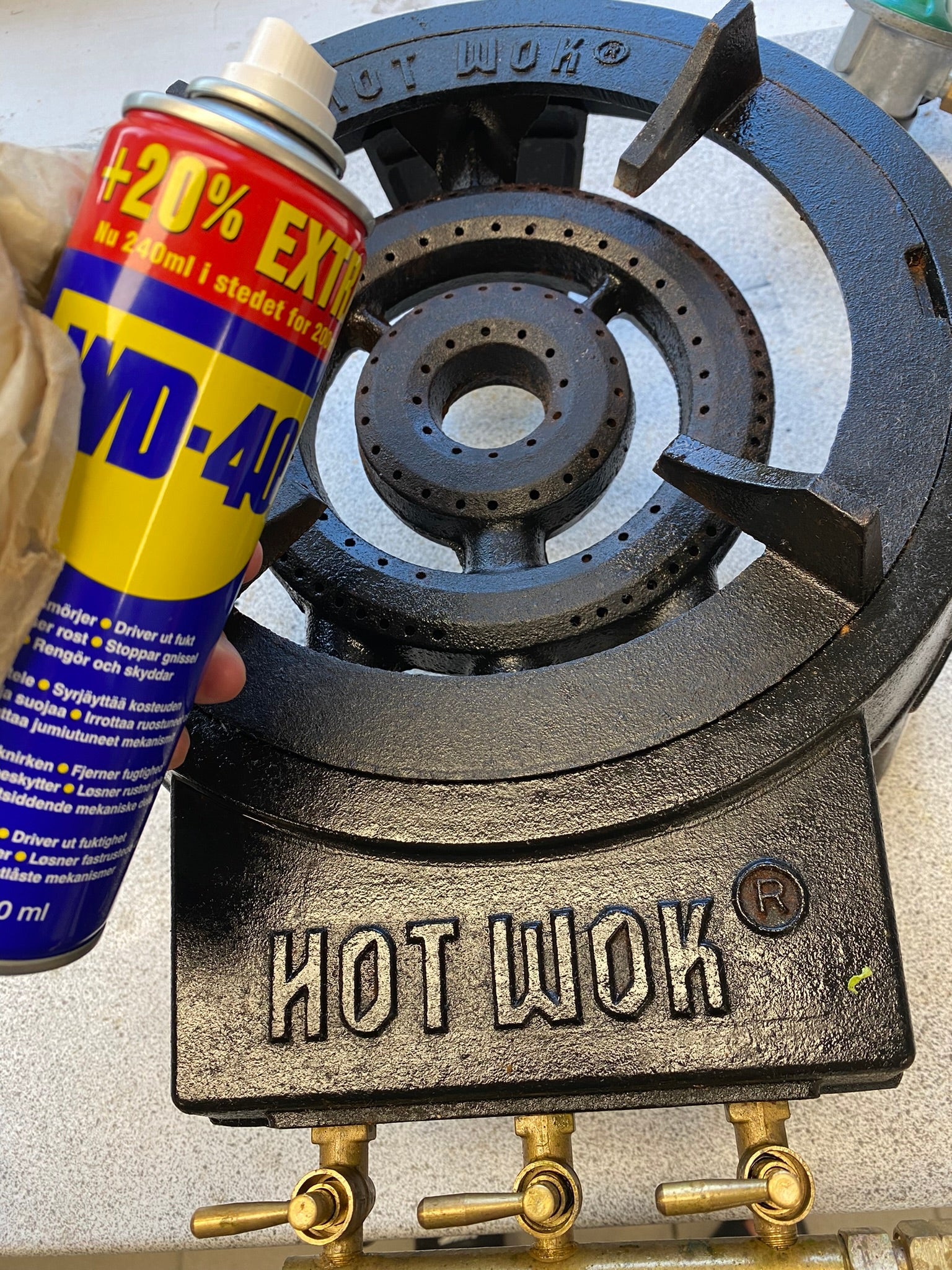 HOW TO: Remove Rust from Your HOT WOK Burner