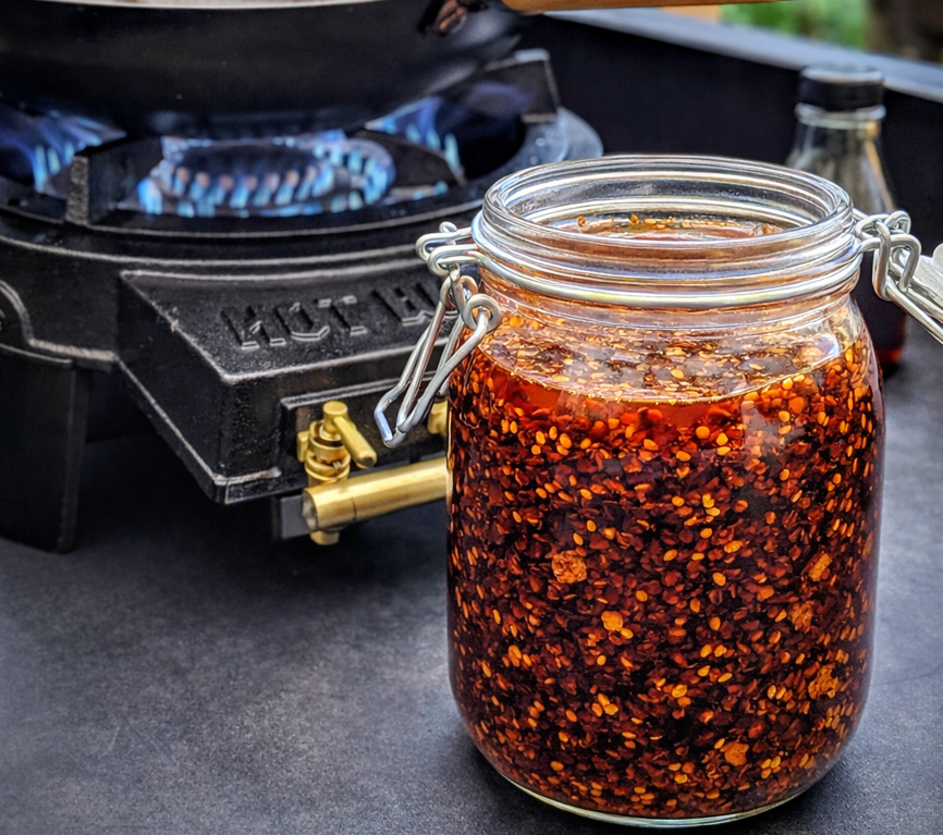 Crispy Chili Oil Recipe | Make Aromatic Chili Oil on a HOT WOK – HOT WOK