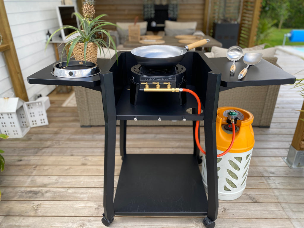 Smart wok table – Perfect side table for grill & HOT WOK — HOT WOK